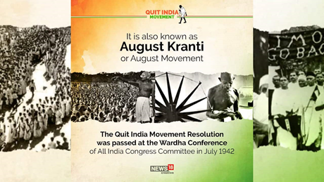 Recalling ‘Quit India’ - GS SCORE