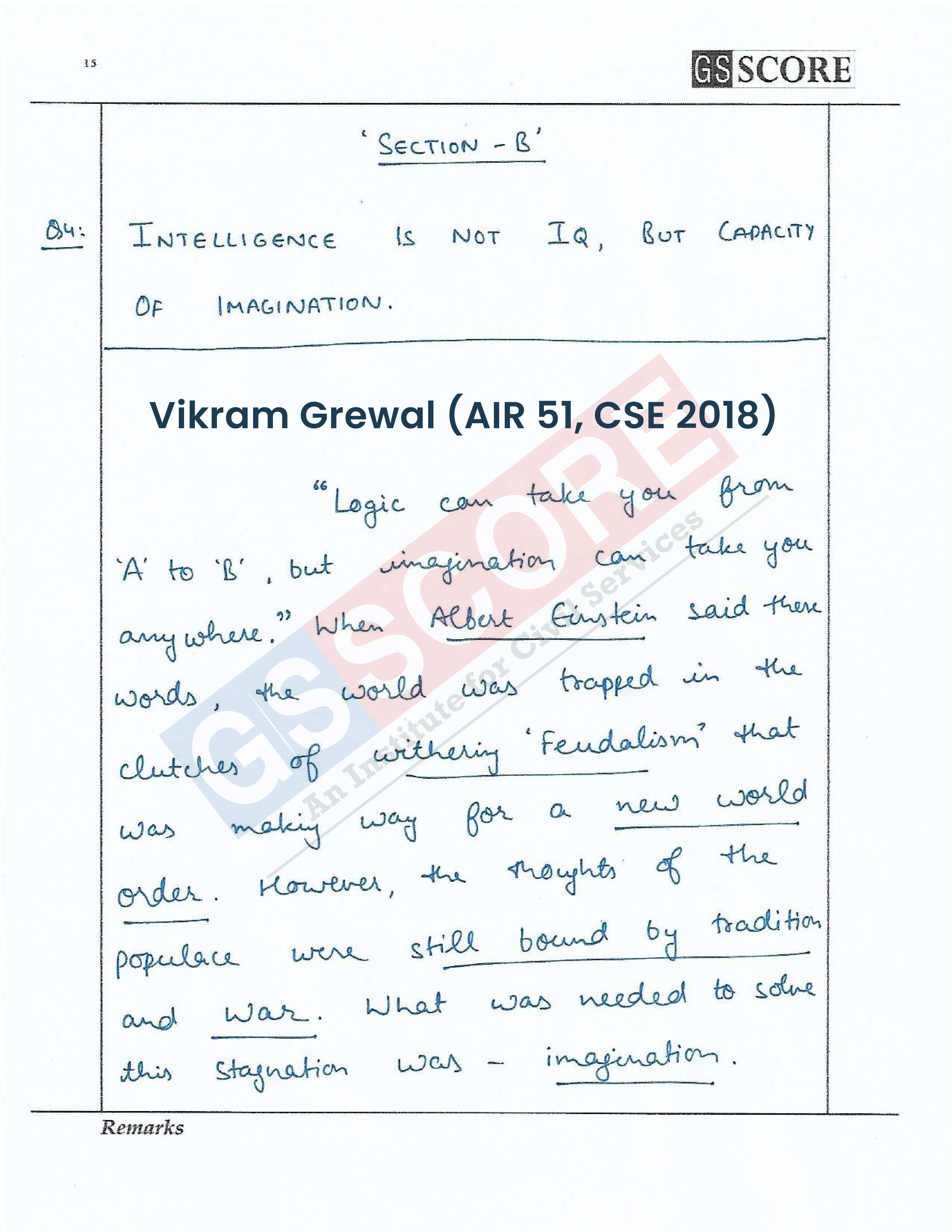 UPSC Essay Writing: How to Write a Perfect and Balanced Essay - GS SCORE