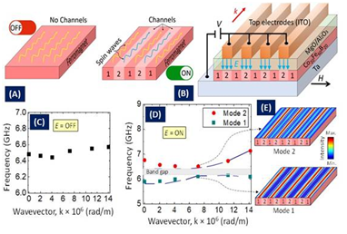 Development of the Electrically configured Nano-Channels