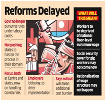 Initiatives for India’s labour reforms since Independence - GS SCORE