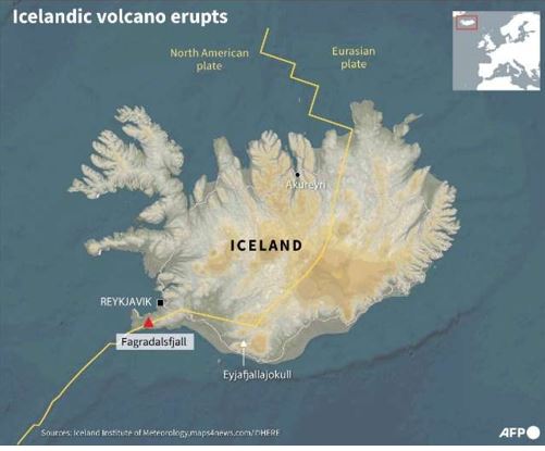 Iceland volcano eruption - GS SCORE