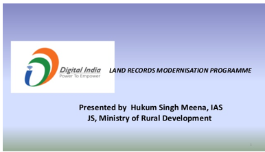 Digital India Land Records Modernization Programme