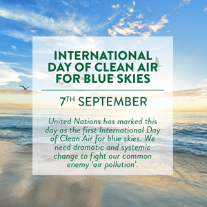 International Day of Clean Air for Blue Skies - GS SCORE