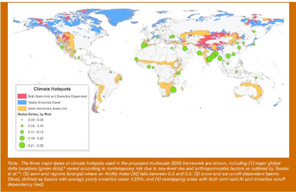 Potential climate change hotspots mapped for the first time - GS SCORE