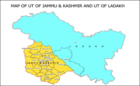 Evolution of India’s map since 1947 - GS SCORE