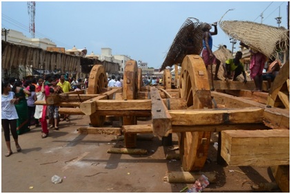 Phasi wood for Jagannath chariot - GS SCORE